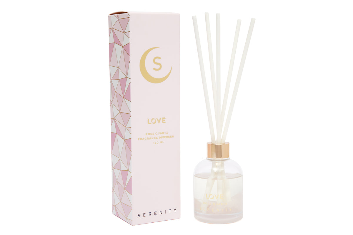 Serenity - Love Rose Quartz Diffuser – Gemstone Creations Australia